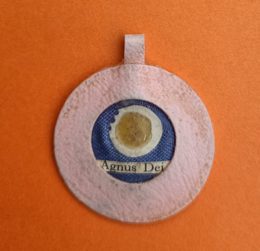 Agnus Dei Relic, Religious Catholic Antique Handmade, Shrine, Relic ...