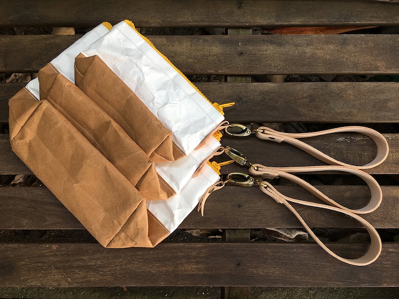 Cospack : Tyvek and Kraft Cosmetic Bag/cosmetic Pouch/makeup Bag ...