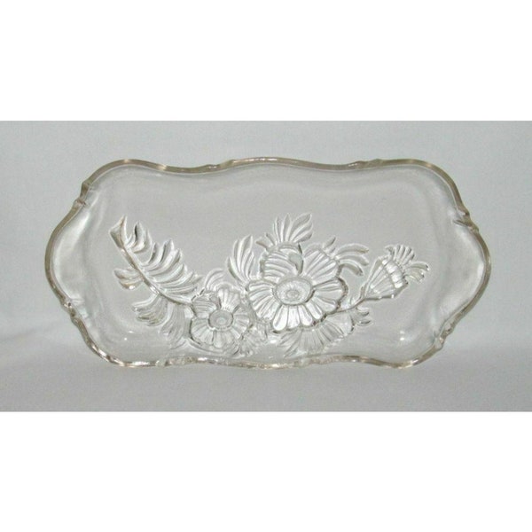 Crystal Relish Tray - Etsy