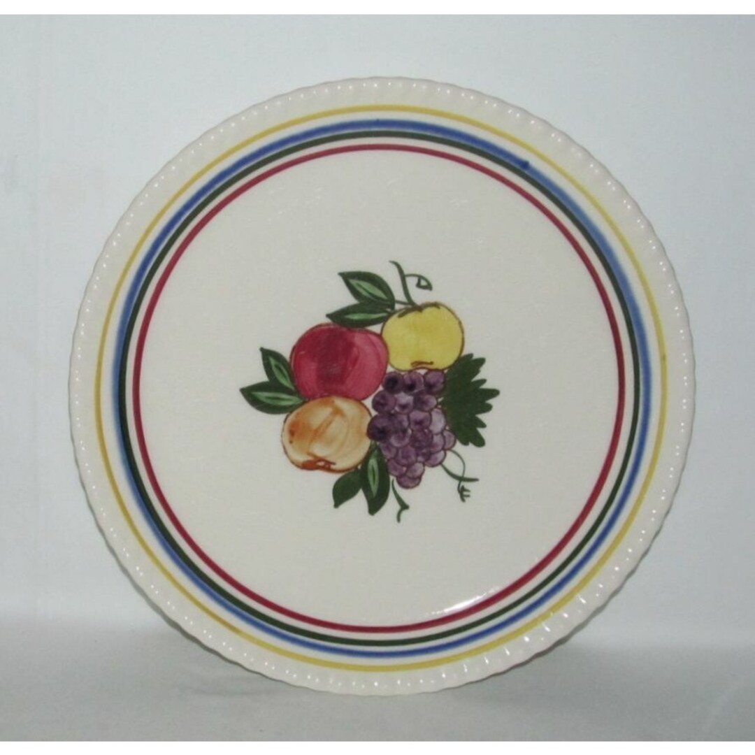 Blue Ridge China Co. FAIRMEDE FRUIT Large Round Sandwich Tray ...