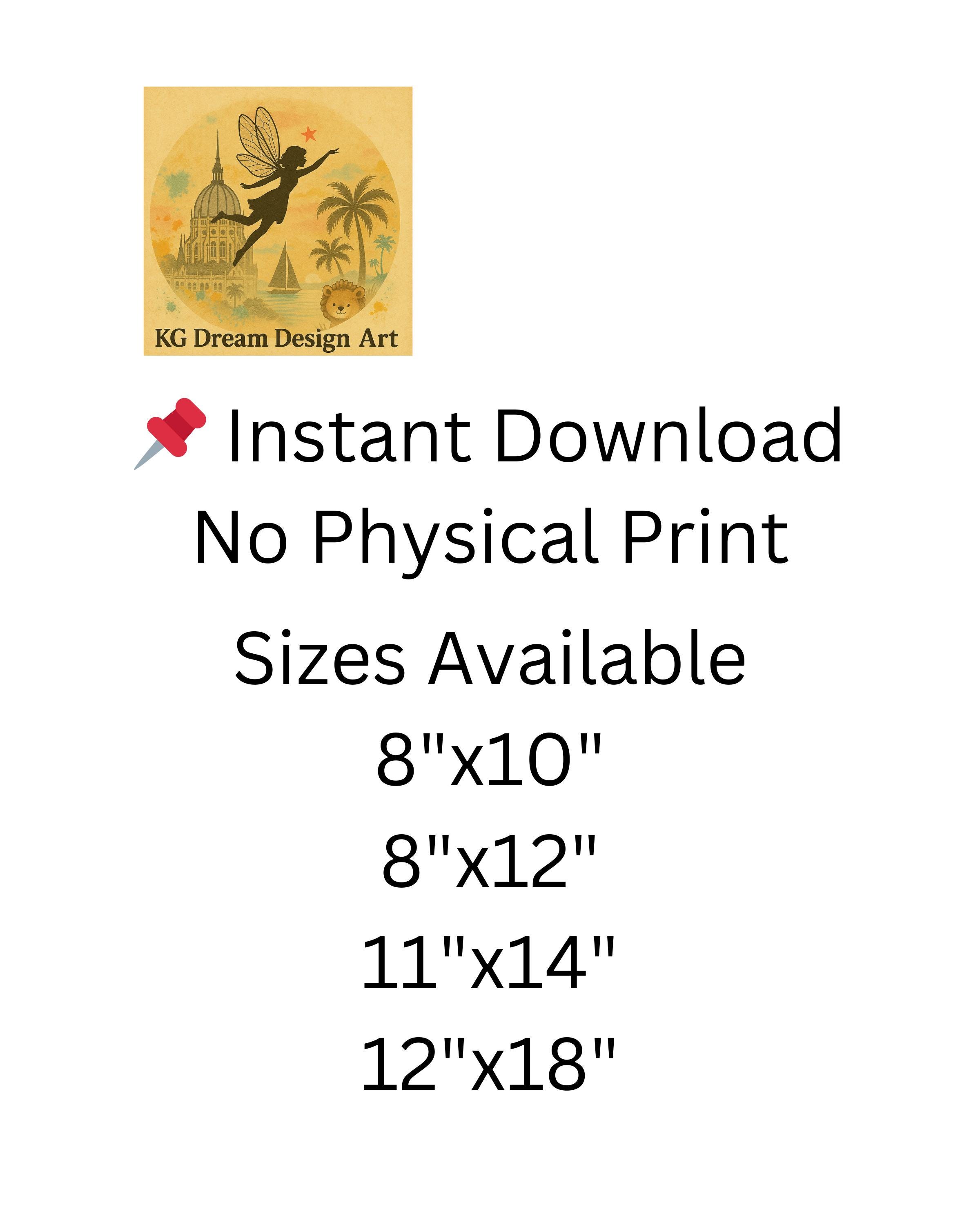 Beach Quote Art Print: Leave Nothing but Footprints (digital Download ...