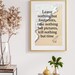 Beach Quote Art Print: Leave Nothing but Footprints (digital Download ...