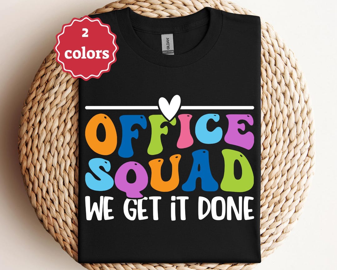Office Squad We Get It Done Svg Funny Office Svg Work Team Svg ...