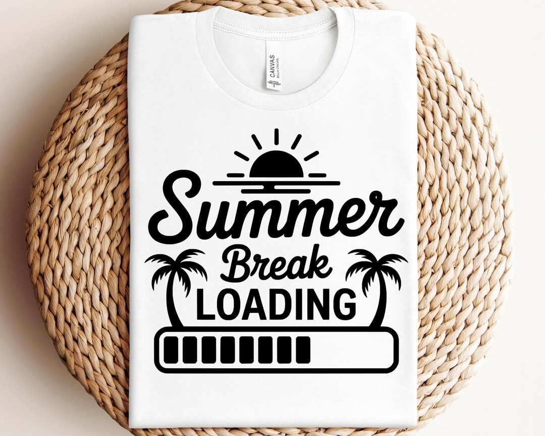 Summer Break Loading Svg Png Last Day of School Svg Teacher Life Svg ...