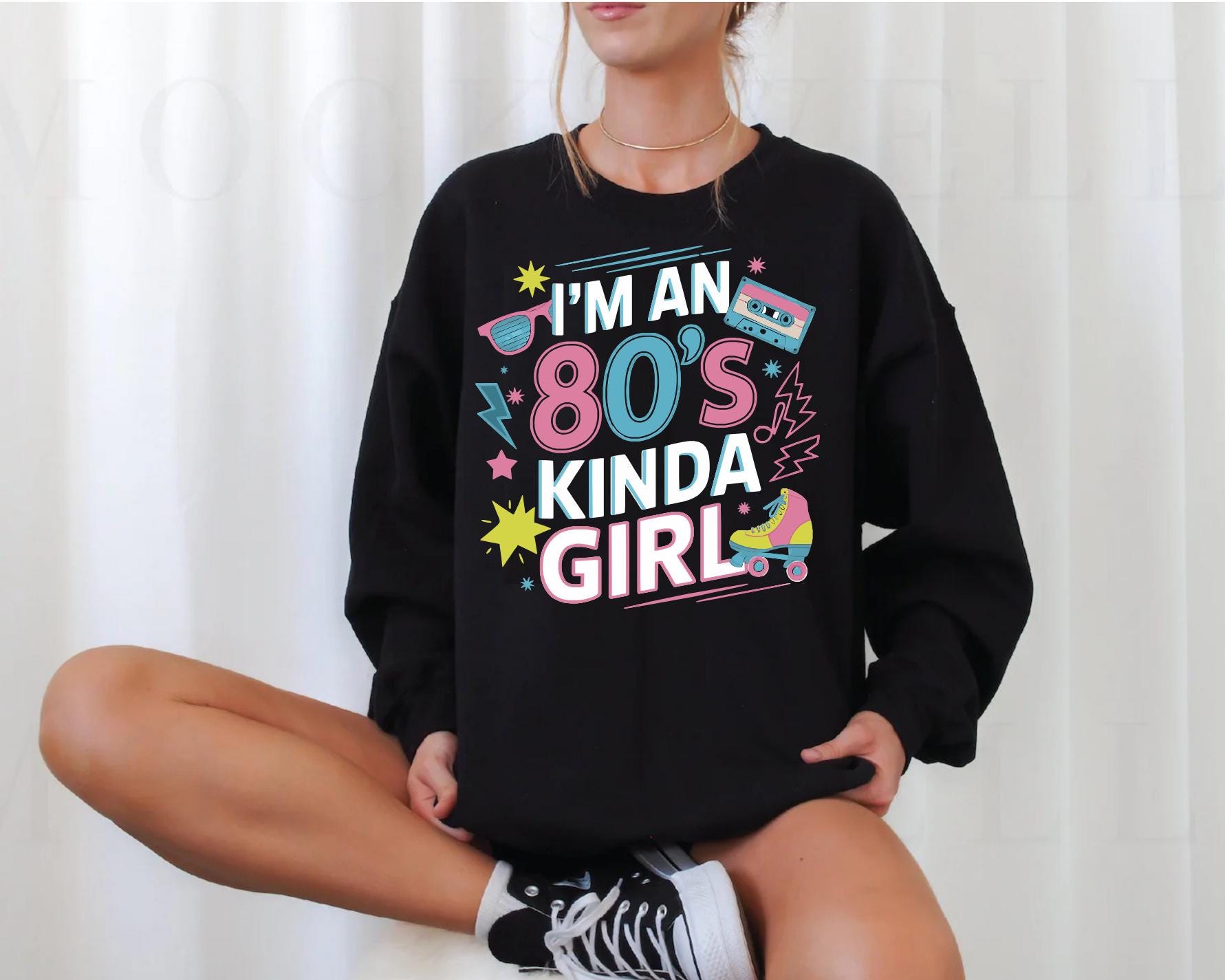 80's SVG, I'm an 80s Kinda Girl SVG, 1990s, Cassette Tape SVG, 80s Girl ...