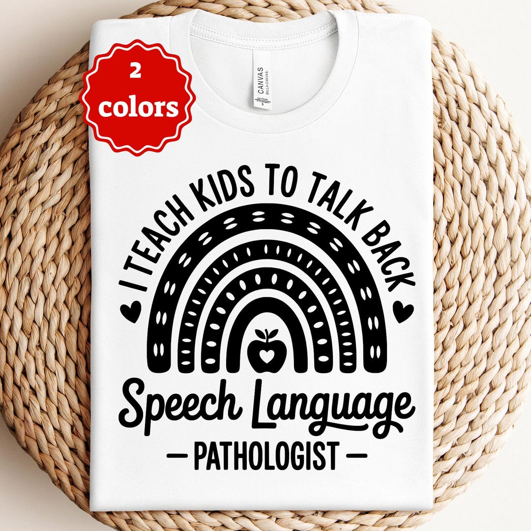 I Teach Kids to Talk Back Svg Png Speech Language Pathologist Svg SLP ...