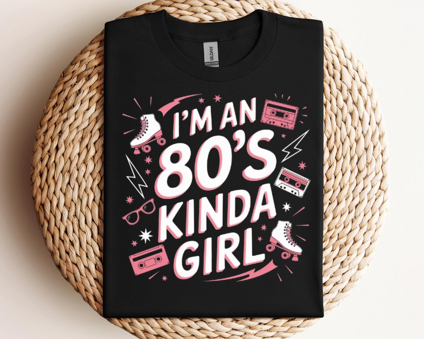 80's SVG, I'm an 80s Kinda Girl SVG, 1990s, Cassette Tape SVG, 80s Girl ...