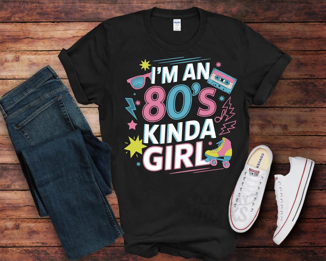80's SVG, I'm an 80s Kinda Girl SVG, 1990s, Cassette Tape SVG, 80s Girl ...