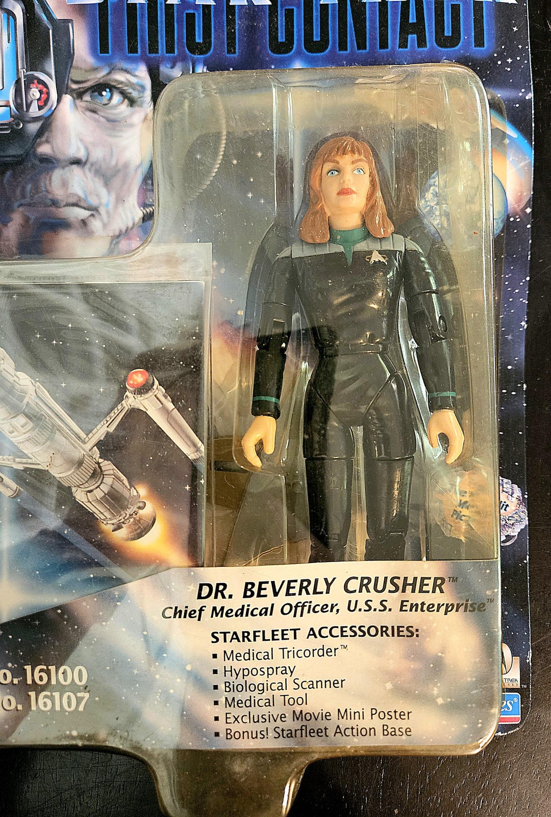 Star Trek 1996 First Contact Dr. Beverly Crusher Action Figure With ...
