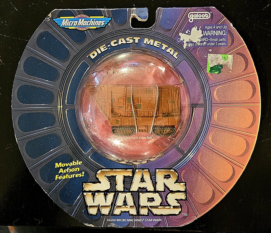 Star Wars 1996 Micro Machines Jawa Sandcrawler Movable Action Figure - Etsy