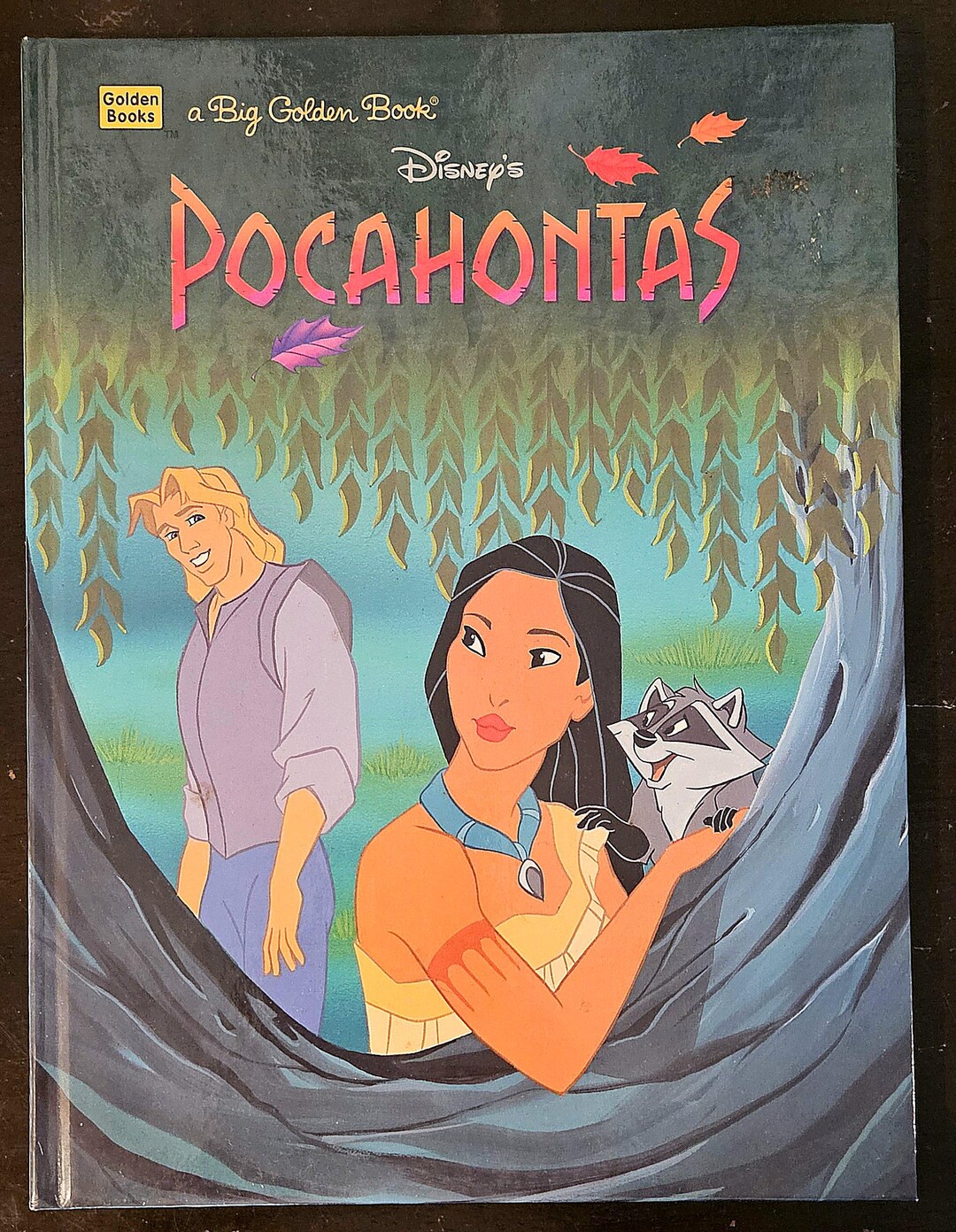 Disney Pocahontas 1995 Big Golden Book - Etsy