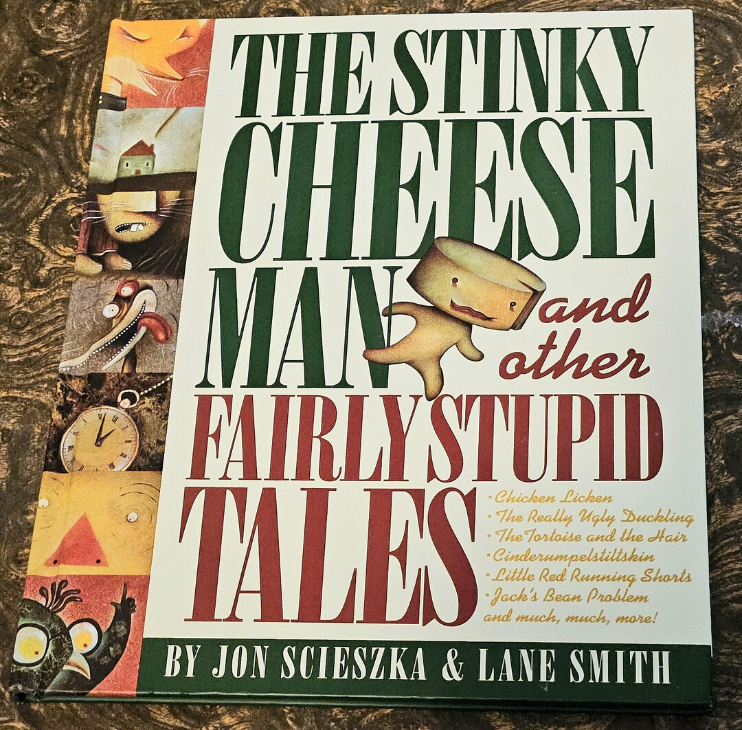 The Stinky Cheese Man Hardcover Book 1992 - Etsy