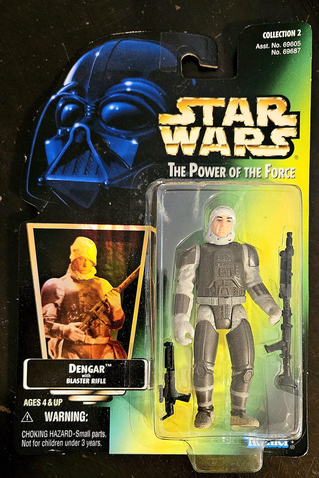 Star Wars 1997 Dengar W/blaster Rifle Action Figure - Etsy