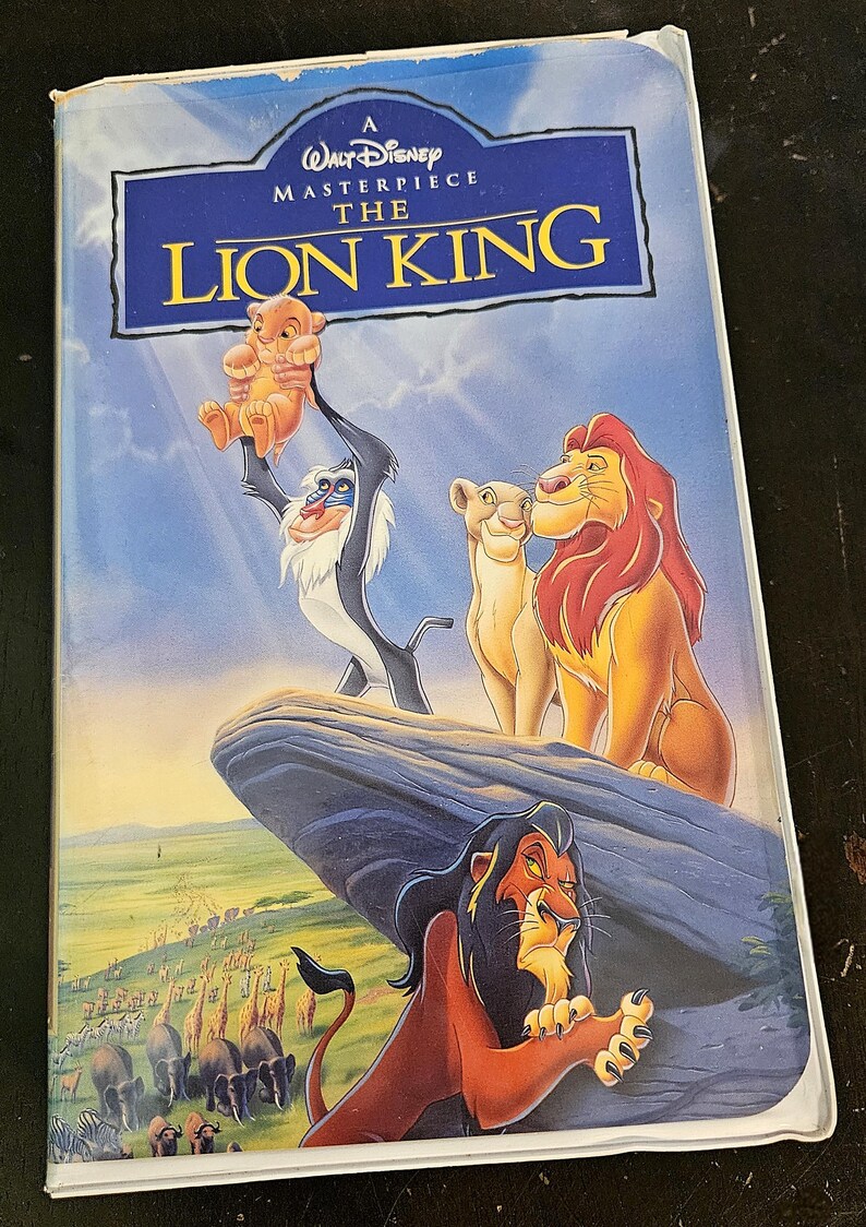 Disney Lion King VHS Masterpiece Collection - Etsy