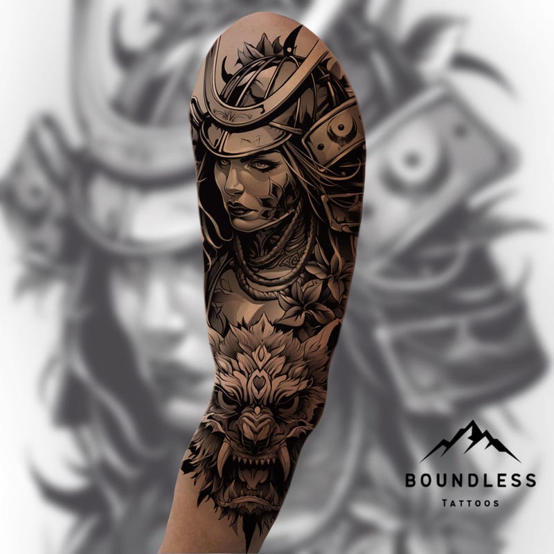 Full Arm Sleeve Design - Etsy