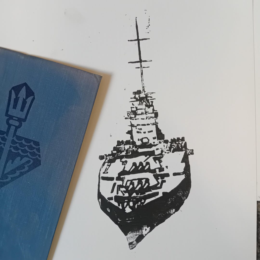 HMS Nelson/ Rodney Print - Etsy
