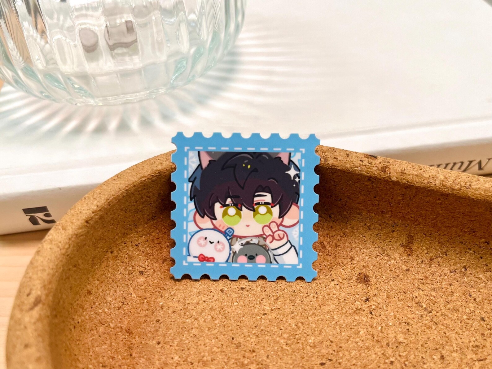 Love and Deepspace Character Stickers: Stamp-themed, Full-color ...