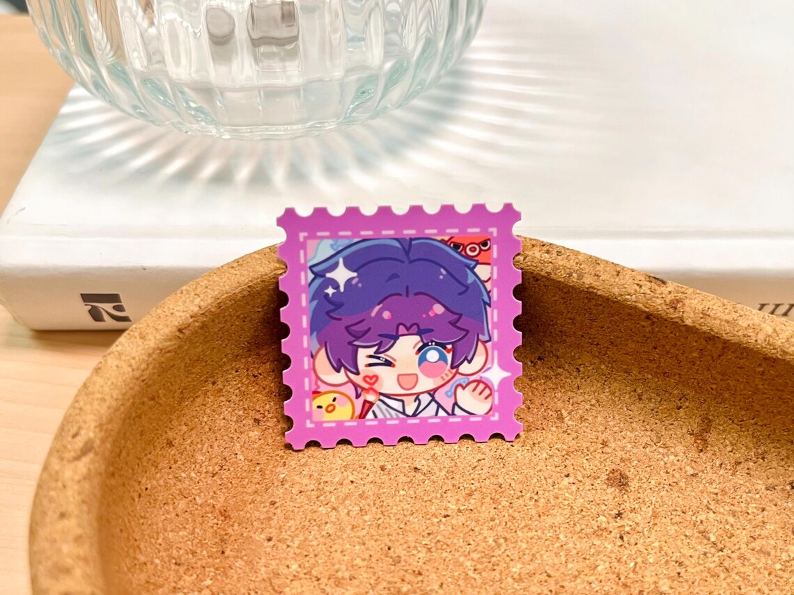 Love and Deepspace Character Stickers: Stamp-themed, Full-color ...