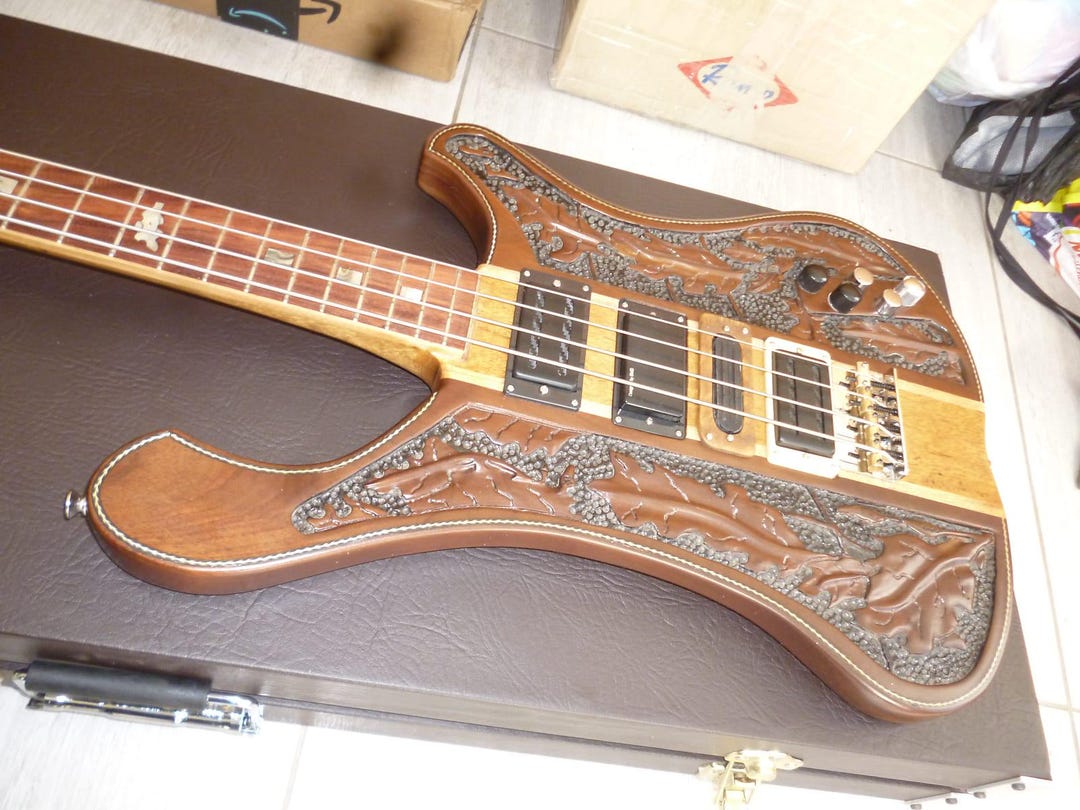 Custom Shop 4,5 Strings Carved 4004LK Bass Style Preorder,carved Walnut ...