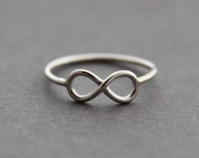 Sterling Infinity Ring Size 10.25 Us/canada - Etsy