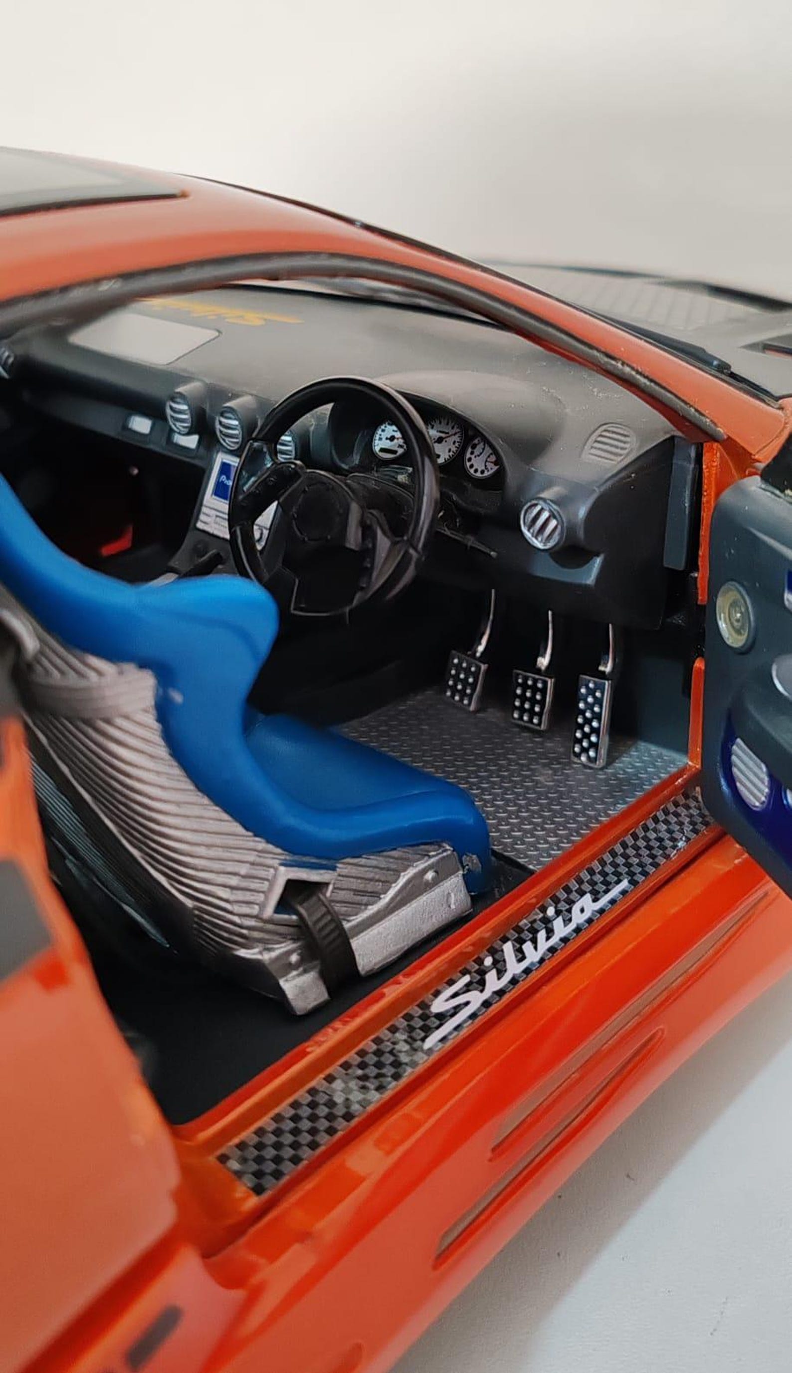 38 Cm Nissan Silvia Model Car High-quality Collectors Edition 1/11 - Etsy