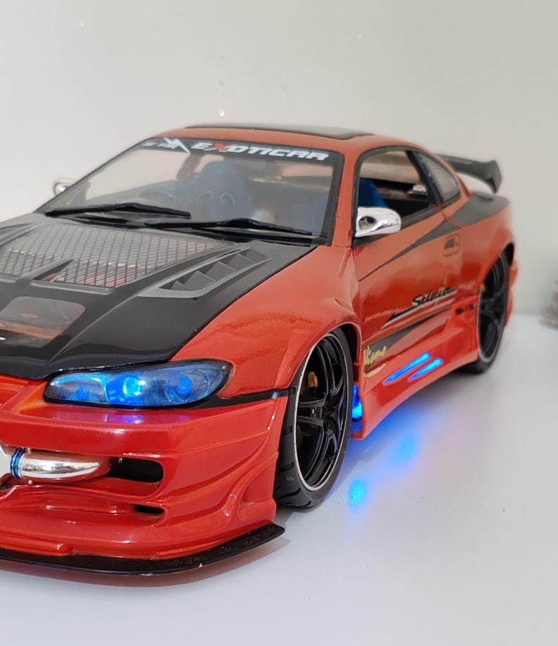38 Cm Nissan Silvia Model Car High-quality Collectors Edition 1/11 - Etsy