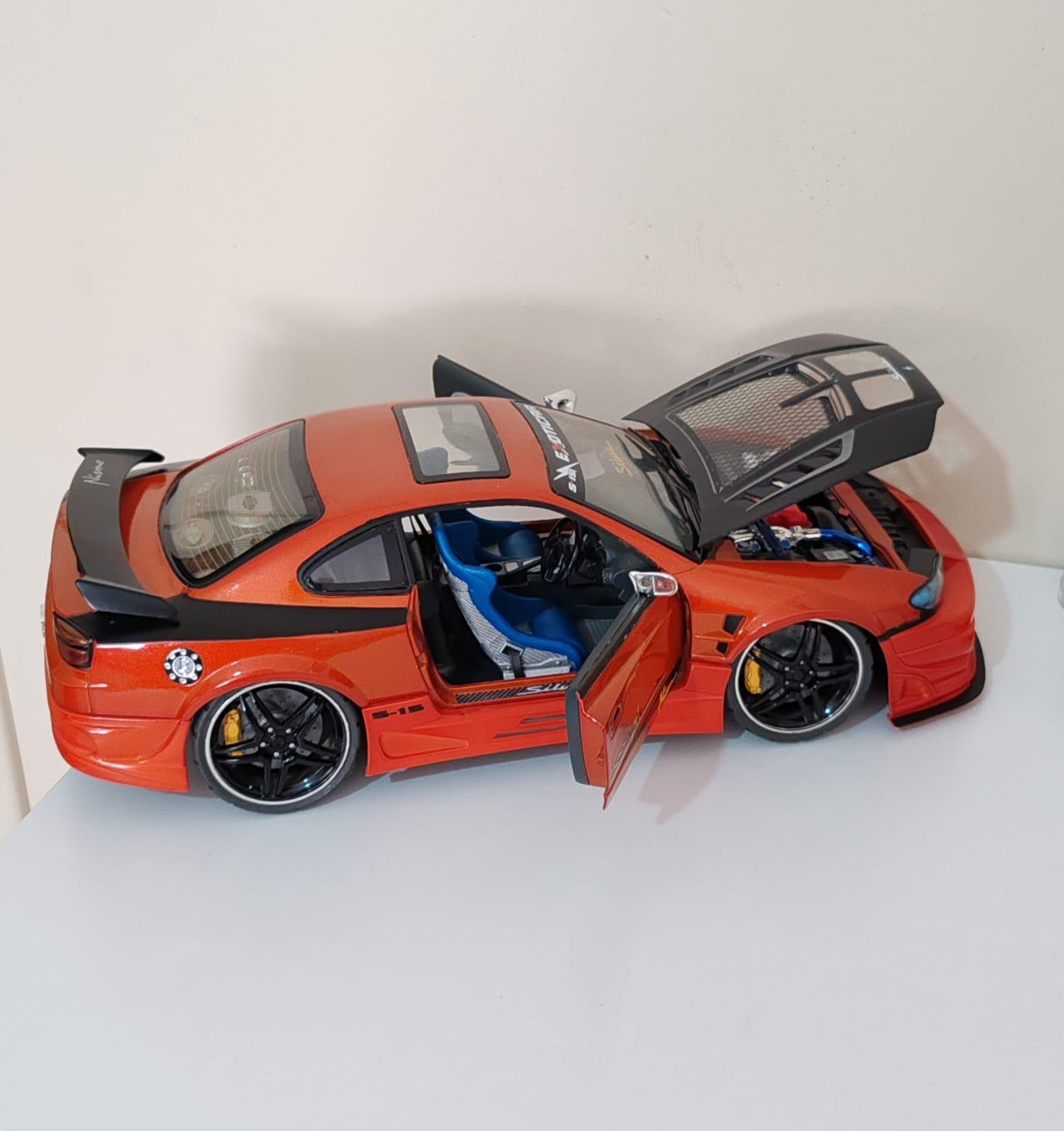 38 Cm Nissan Silvia Model Car High-quality Collectors Edition 1/11 - Etsy