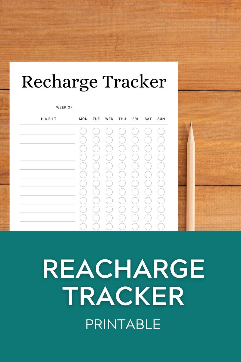 Printable Weekly Planner | Digital Download PDF | Productivity Planner ...
