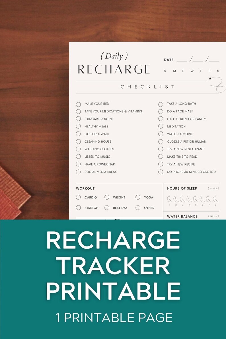 Printable Weekly Planner | Digital Download PDF | Productivity Planner ...