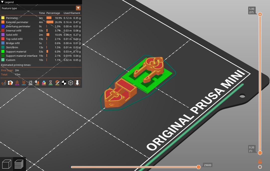 T + S Friendship Bracelet Clasps, Stls for 3D Printing - Etsy