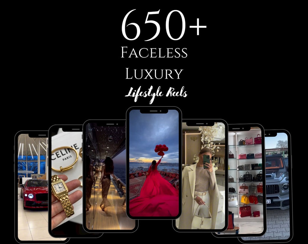650+ Faceless Women Luxury Reels| Luxury Cars| Luxury Goods| Holiday ...