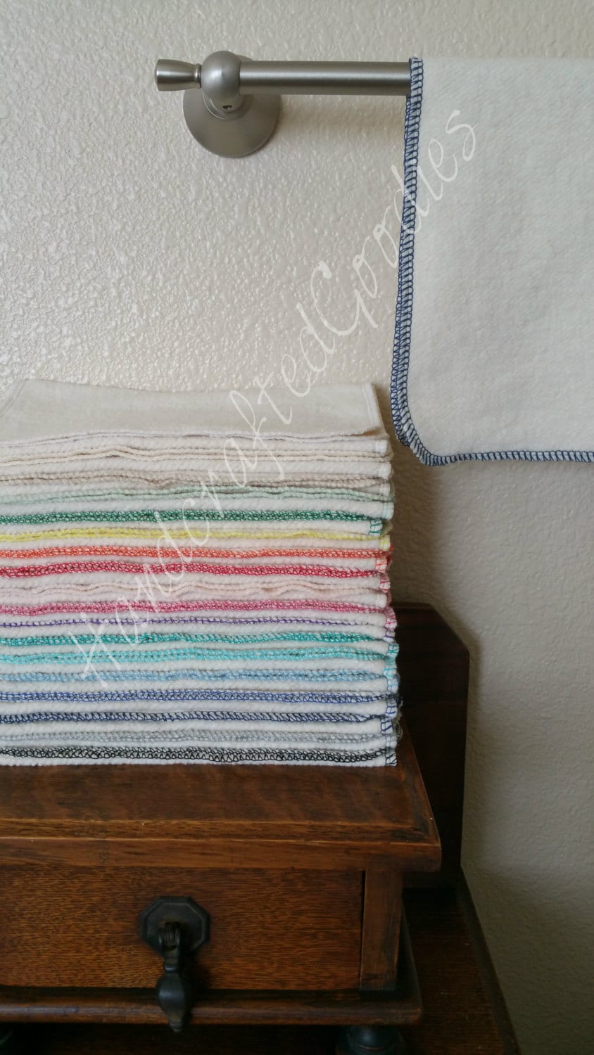 Organic Hemp Cotton Small Face Hand Towel Super Soft & Gentle *flat ...