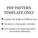 Rats Hand Embroidery Pattern Template, Cute Rats Embroidery Printable ...