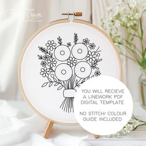 Cozy Cottagecore Embroidery Template Bundle (NO STITCH GUIDE), Cute ...