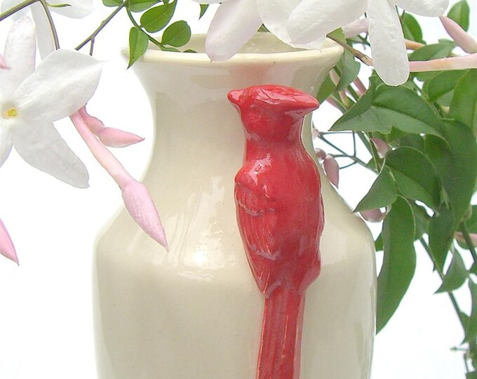 Cardinal Vase Red - Etsy