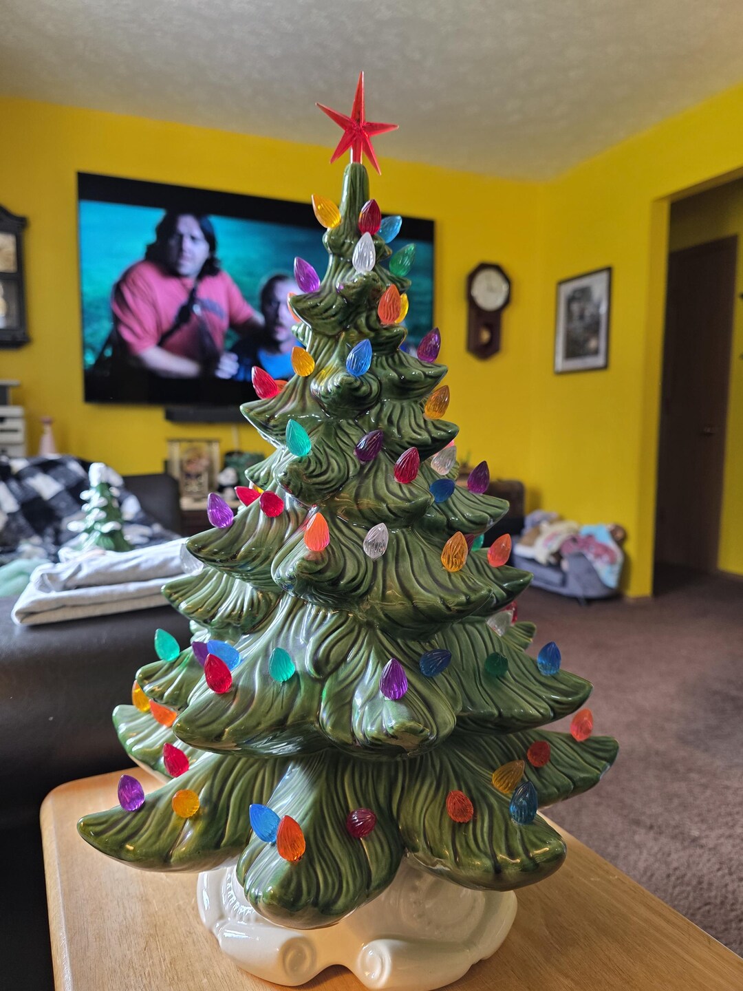 Atlantic Ceramic Christmas Tree 22 Inches Tall - Etsy