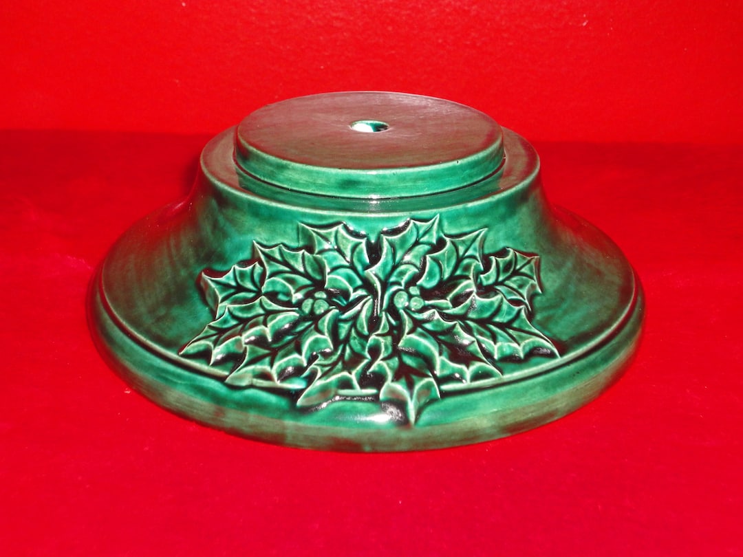 Ceramic Christmas Tree Base - Etsy