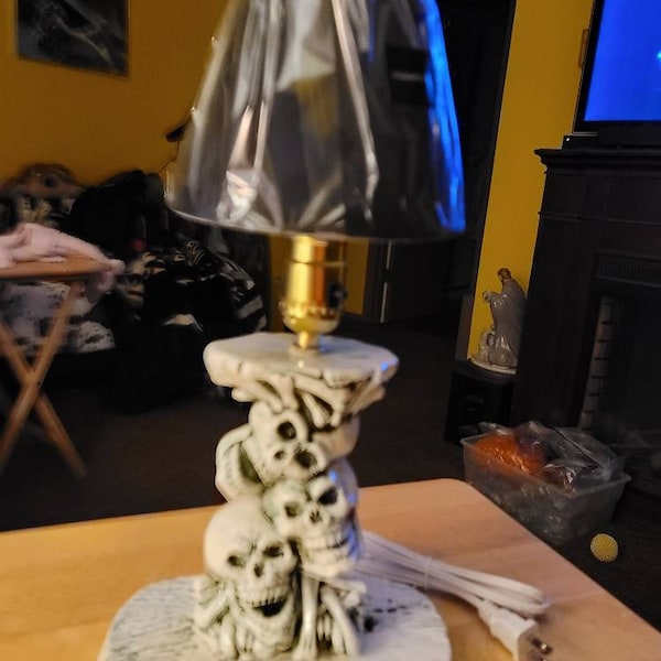 Skull Lamp - Etsy