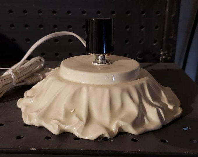 Ceramic Christmas Tree White Skirt Base - Etsy