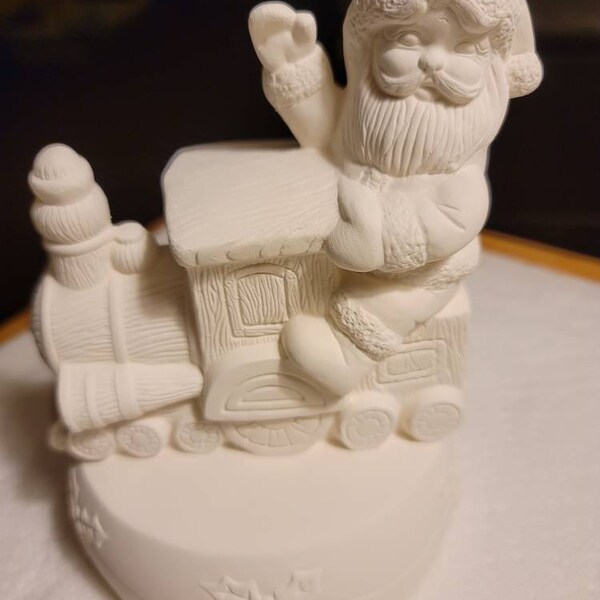 Ceramic Bisque Santa - Etsy