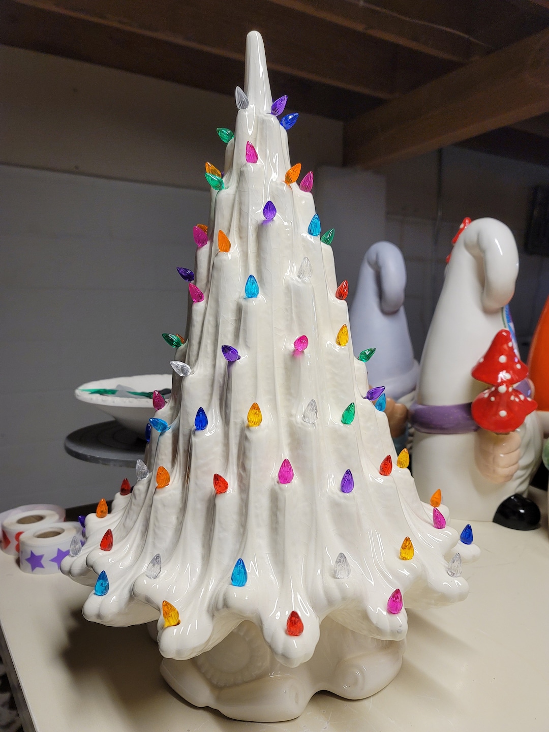 Ceramic Christmas Tree, Lava Tree - Etsy