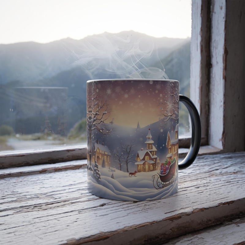 Heat Activated Coffee Mug - Etsy