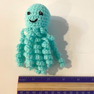 Fidget Octopus Sensory Worry Buddy, Pocket Hug Crochet Handmade ...