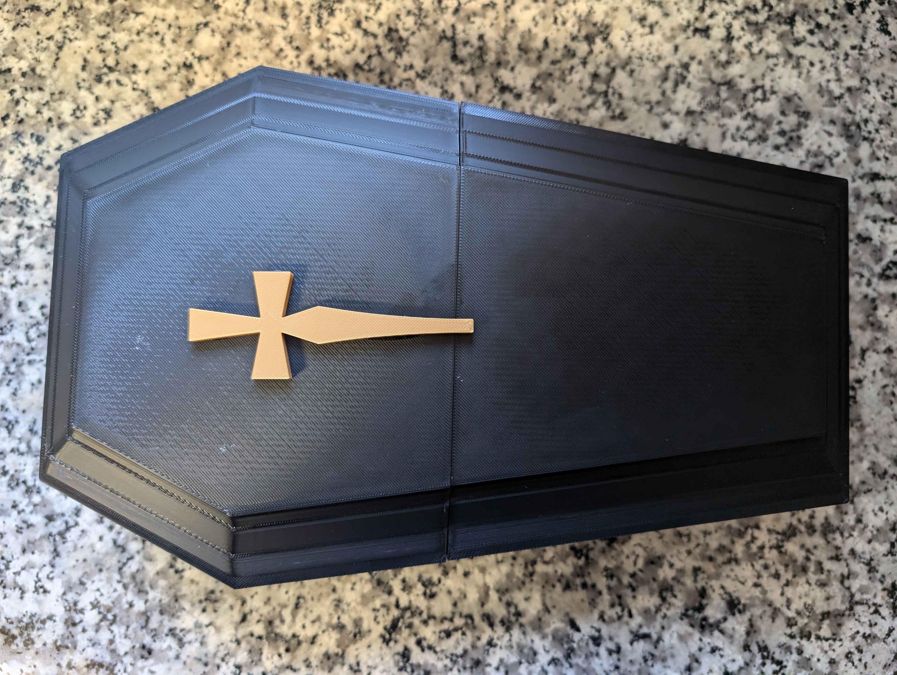 3d Printed Gothic Coffin Snake Hide | Unique Terrarium Accessory - Etsy