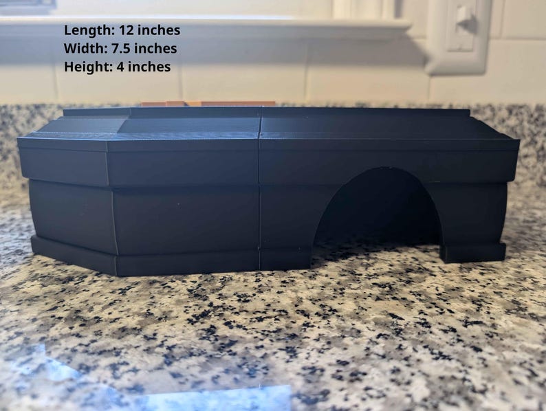 3d Printed Gothic Coffin Snake Hide | Unique Terrarium Accessory - Etsy