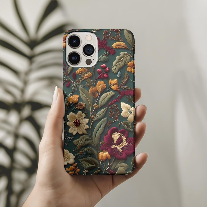 Embroidery Phone Case - Etsy