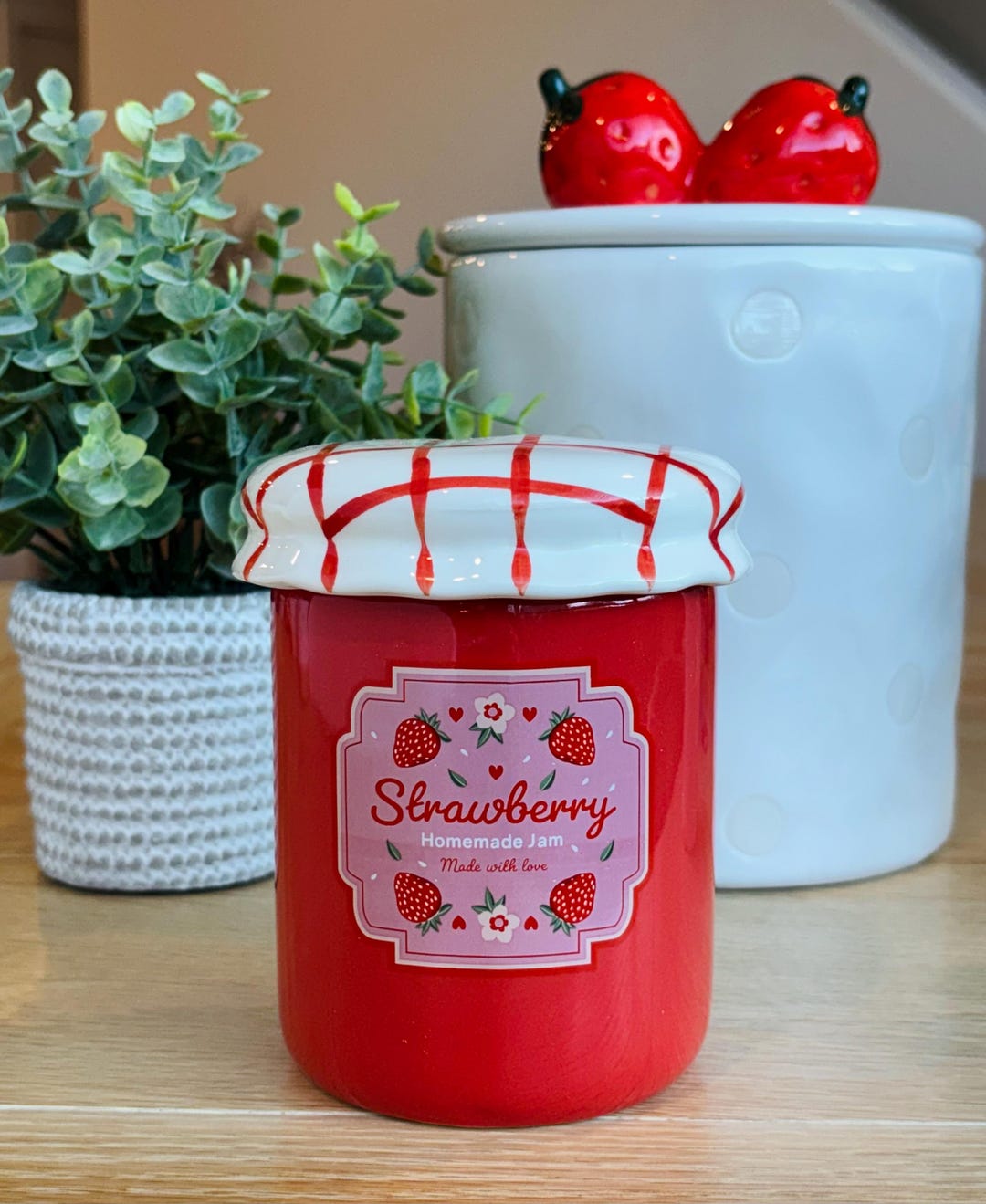 Strawberry Jam Wax Warmer With 2oz of Strawberry Patch Wax Melts - Etsy