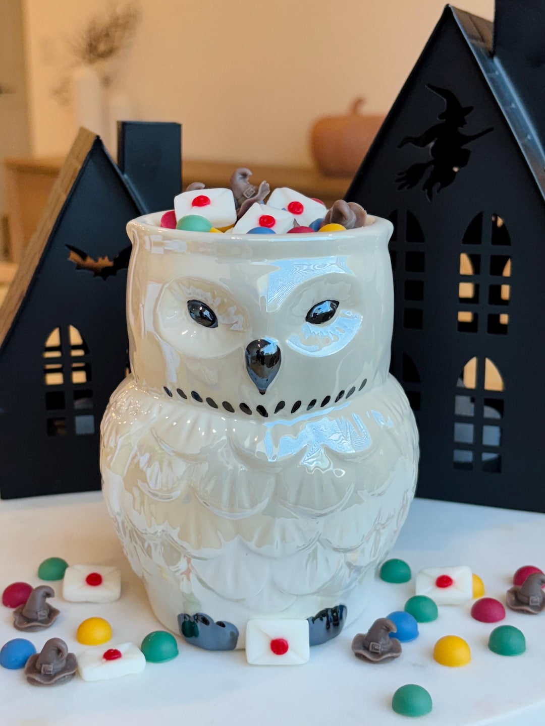 Hedwig Owl Wax Warmer: Harry Potter Inspired Home Decor - Etsy