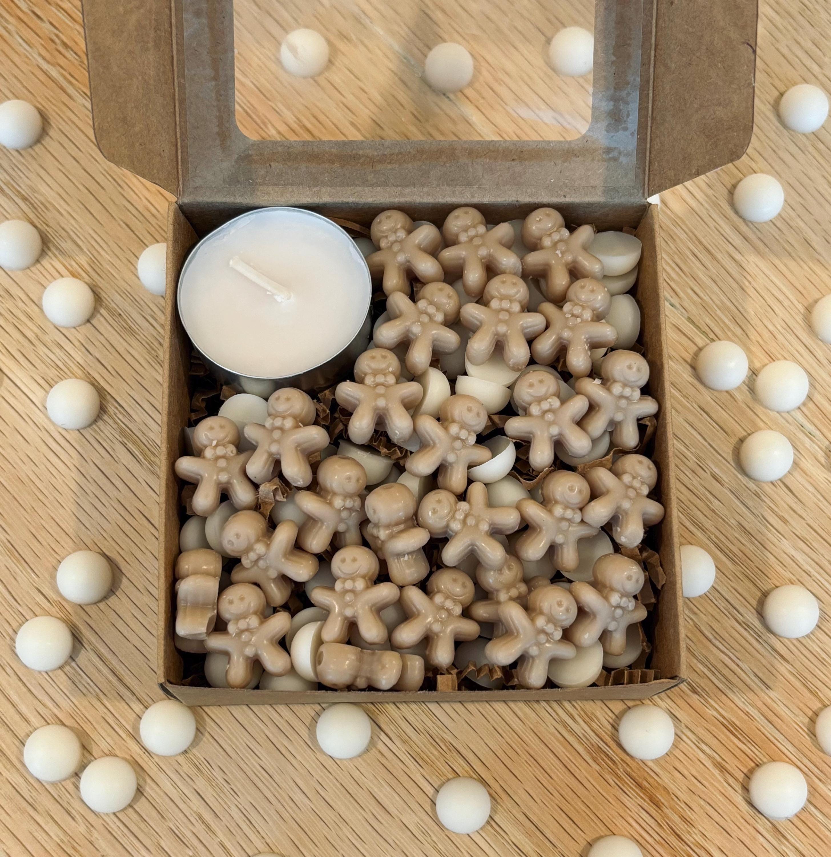 3D Gingerbread Wax Melts: Holiday Scented, Christmas Decor - Etsy