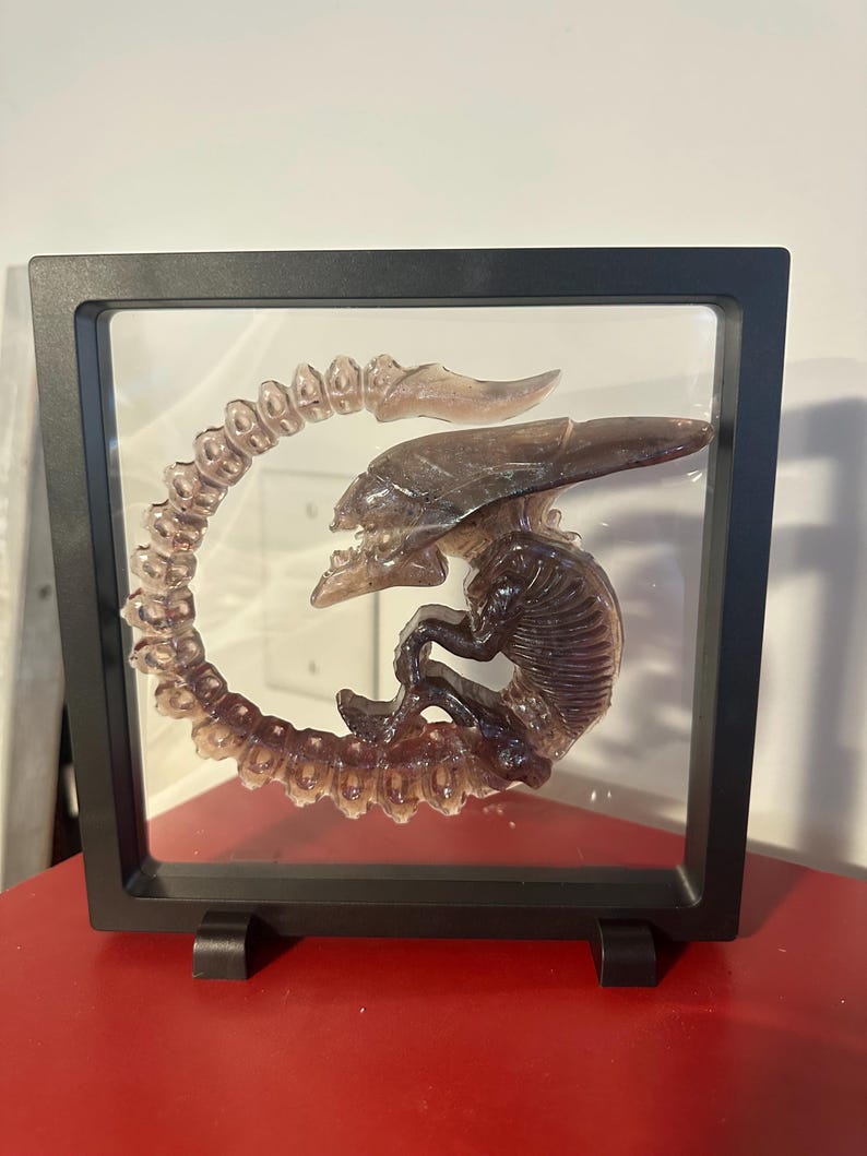 Xenomorph Resin Figurine - Etsy